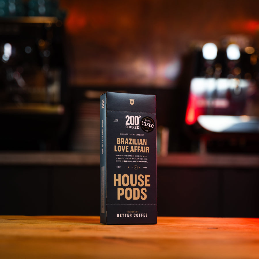 200 Degrees: Brazilian Love Affair Coffee Pods – 200 Degrees Coffee