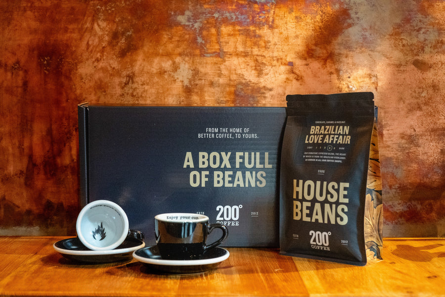200 Degrees Espresso Gift Box – 200 Degrees Coffee